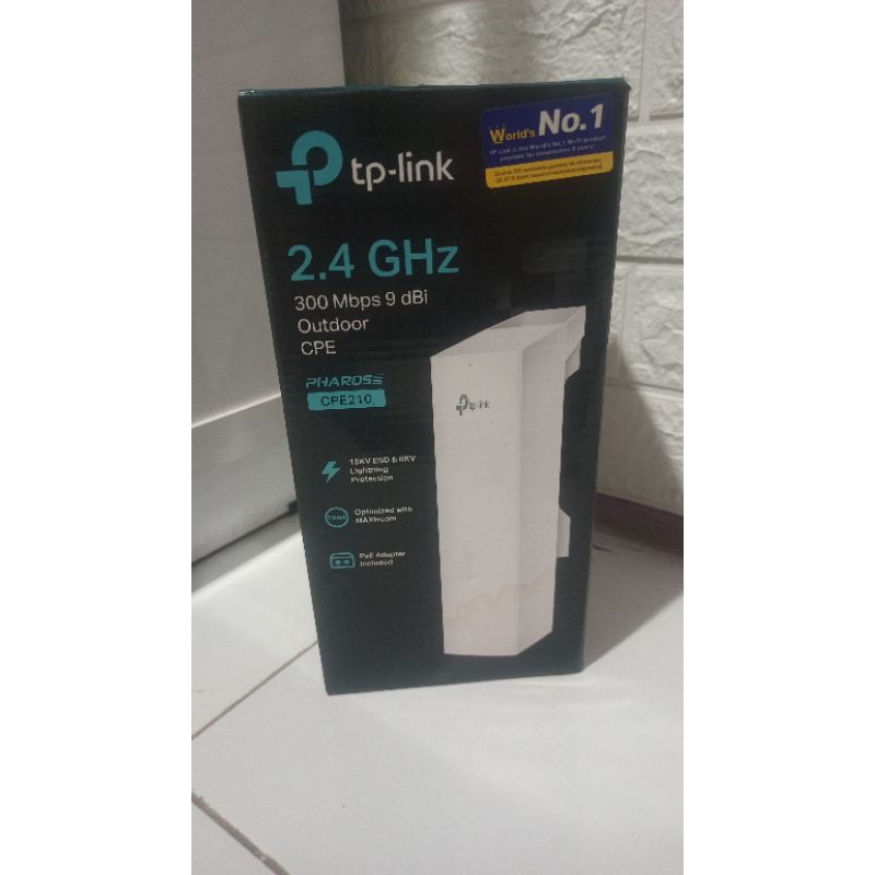Jual Access Point Tp-Link Cpe210 Outdoor 2,4ghz 9db (Second) | Shopee ...