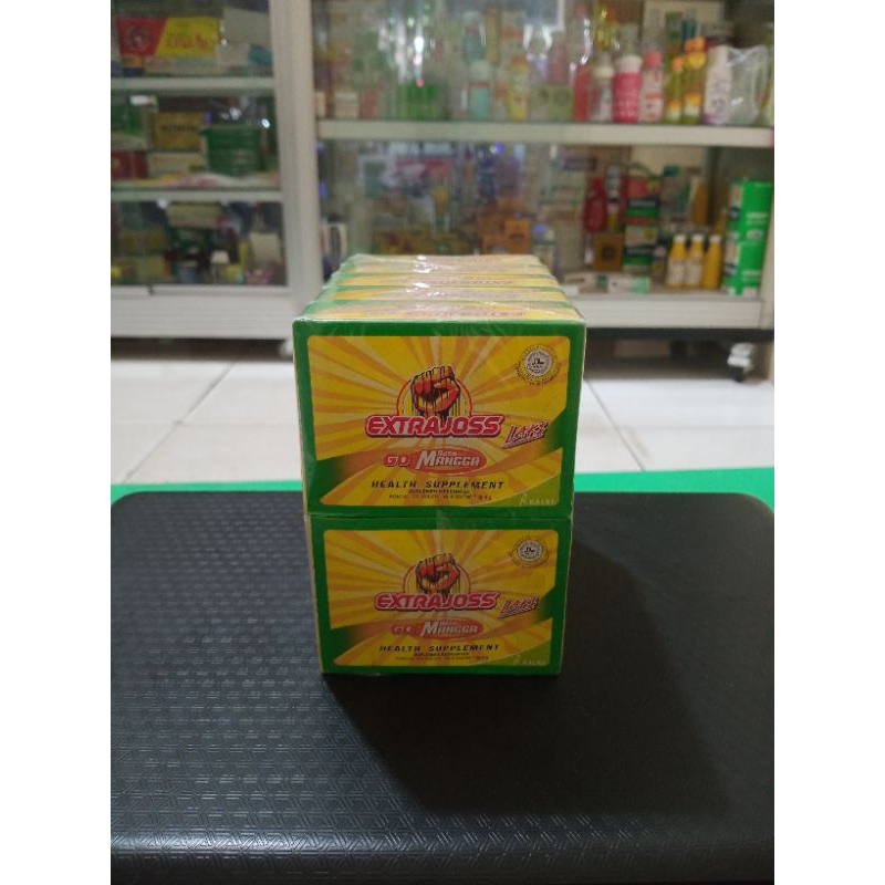 Jual Extra Joss Go Rasa Mangga Kemasan Box isi 6 Sachet / Minuman ...