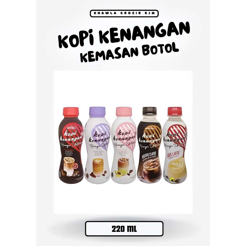Jual KOPI KENANGAN BOTOL MANTACINO AVOCUDDLE BLACK AREN DOLCE LATTE 220 ML | Shopee Indonesia