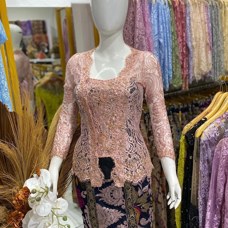 Jual Kebaya Full Payet Tepi | Kebaya Bali Modern | Kebaya Payet ...