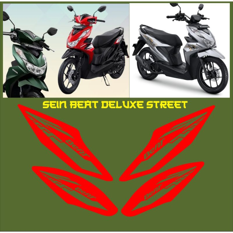 Jual stiker cutting sein motor beat deluxe,street 2020,2021,2022,2023 ...