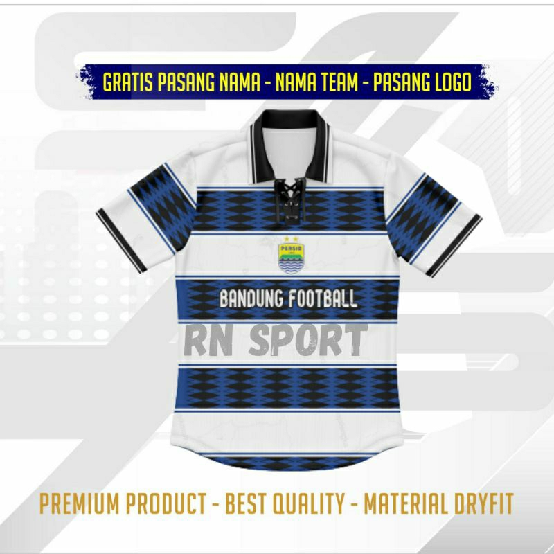 Jual Kaos Jersey Persib Bandung Supporter Jersey Retro Jersey Bandung ...