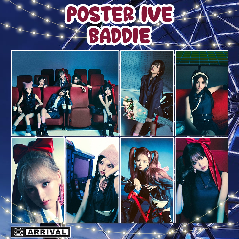 Jual Poster IVE BADDIE | Poster Kpop A4 A5 A6 Murah Murah (Part B ...