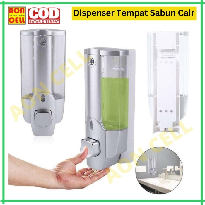 Jual Dispenser Tempat Sabun Cair Single Tempat Hand Soap Key Lock Tube ...