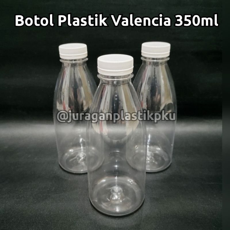 Jual Botol Plastik Valencia 350 ml Tebal 25 gram | Botol Cantik ...