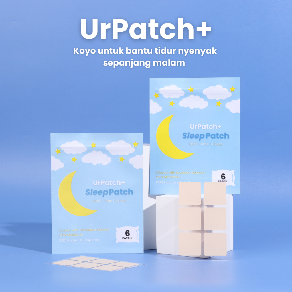 Jual UrPatch+ Sleep Patch Time To sleep - Koyo bantu tidur - patch ...
