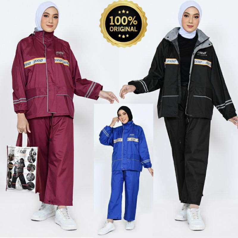 Jual JAS HUJAN AXIO EUROPE ORIGINAL 100% PRIA DAN WANITA UNISEX Mantol ...