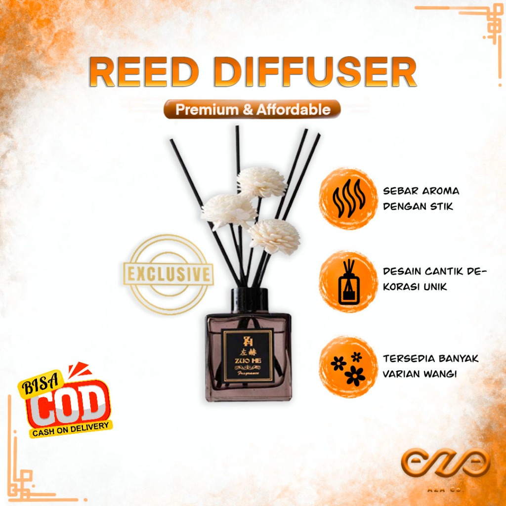 Jual Premium Reed Diffuser Aromatherapy Parfum Pewangi Pengharum ...