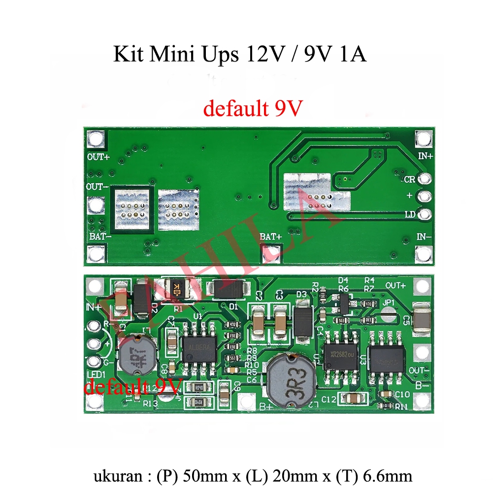Jual Kit Mini Ups 9V 12V Modul Ups Mini 12V | Shopee Indonesia