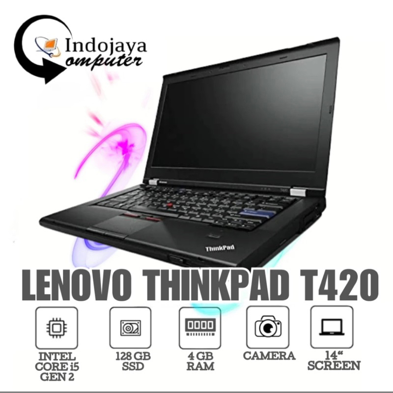 Jual Laptop Lenovo ThinkPad T420 Core i5 Gen 2 RAM 4GB SSD 128GB ...
