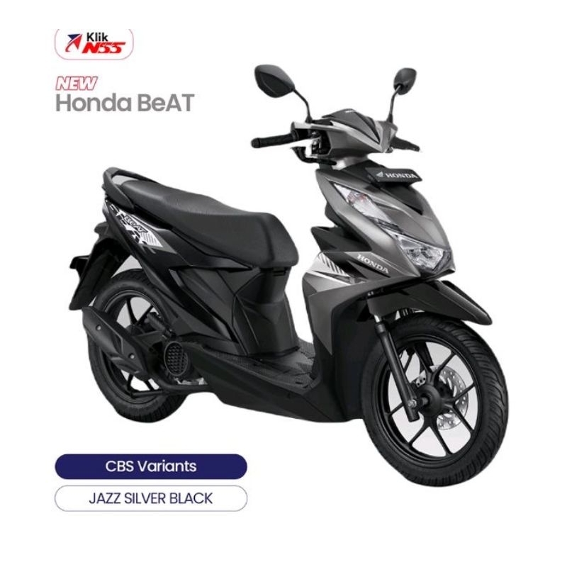 Jual STRIPING HONDA BEAT CBS FI TAHUN 2023 WARNA SILVER HITAM | Shopee ...