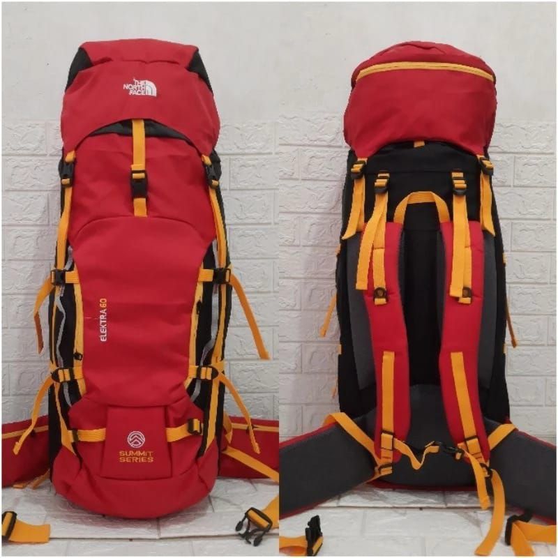 Jual ransel gunung 60 Liter. keril TNF murah 60 Liter. | Shopee Indonesia