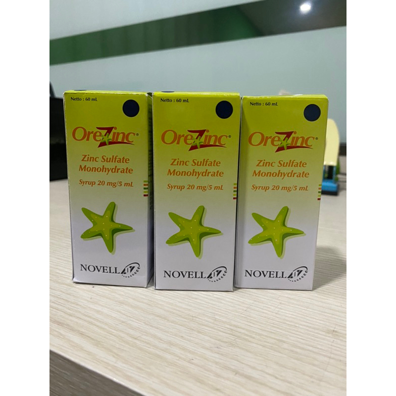 Jual OREZINC / ore zinc / ori zinc syrup / diare | Shopee Indonesia