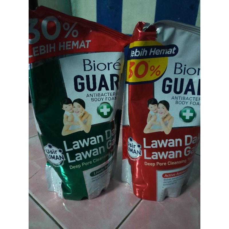 Jual biore lively guard hijau 800ml | Shopee Indonesia