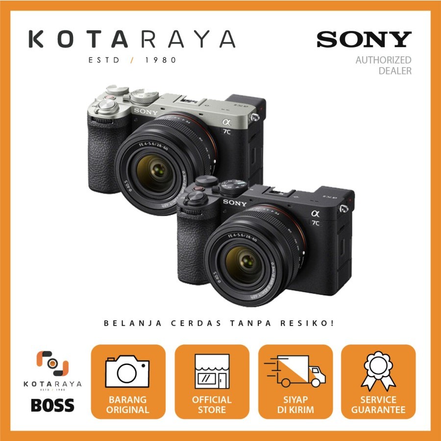 Jual Sony Alpha 7C II kit 28-60mmSony A7CII Mirrorless Camera-GARANSI ...