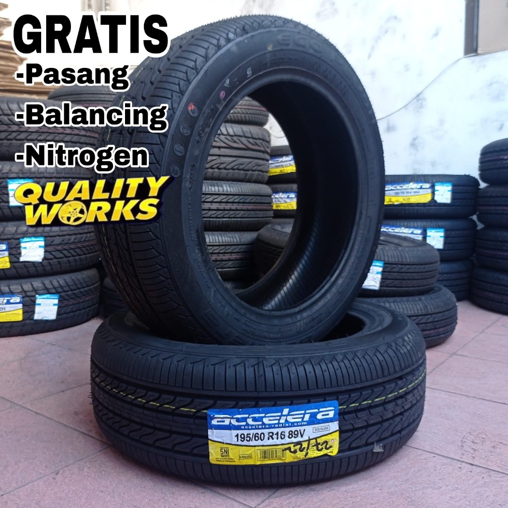 Jual Promo Ban Mobil Apv Arena ring 16 ukuran 195 60 R16 Accelera ...