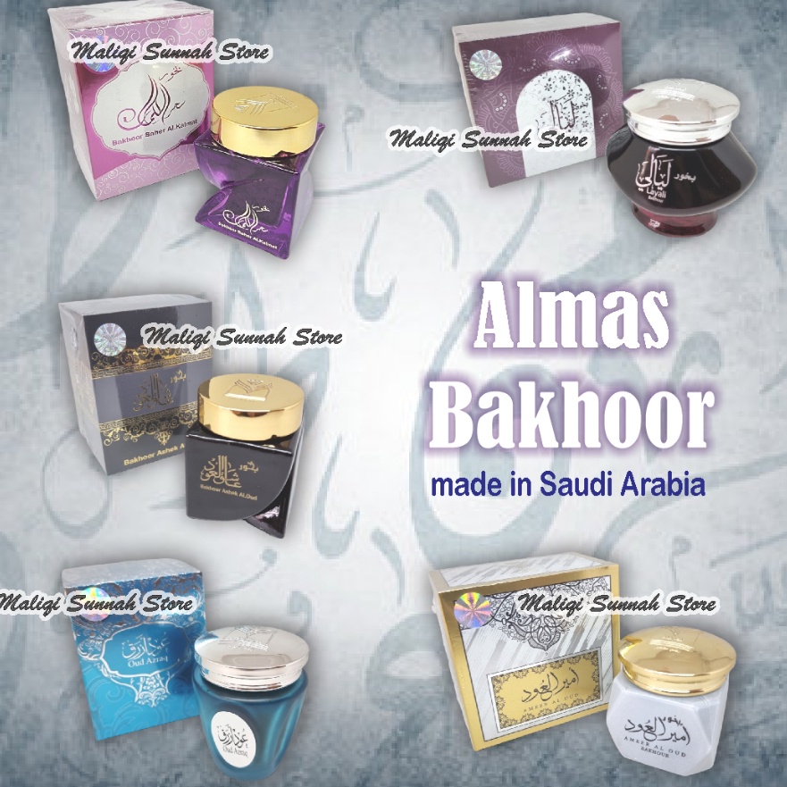 Jual Diskon Buhur / Bukhur Saudi Original made in Saudi Arabia ...