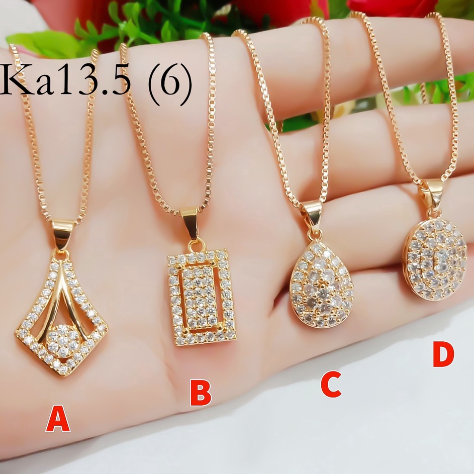 Jual Super LarisOo5O9 Kalung Xuping 24K Model Itali Free Liontin ...