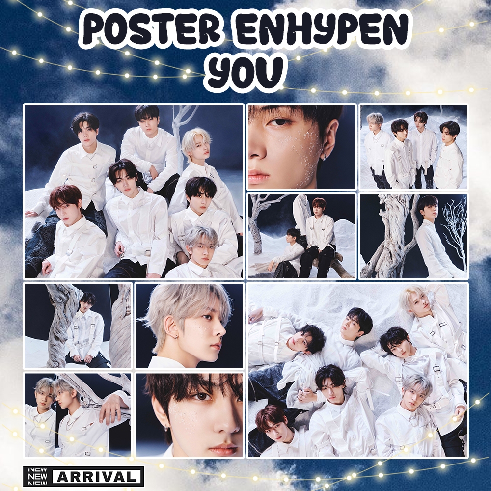 Jual Poster ENHYPEN YOU - Poster Kpop A4 A5 A6 Murah (Part B) | Shopee ...