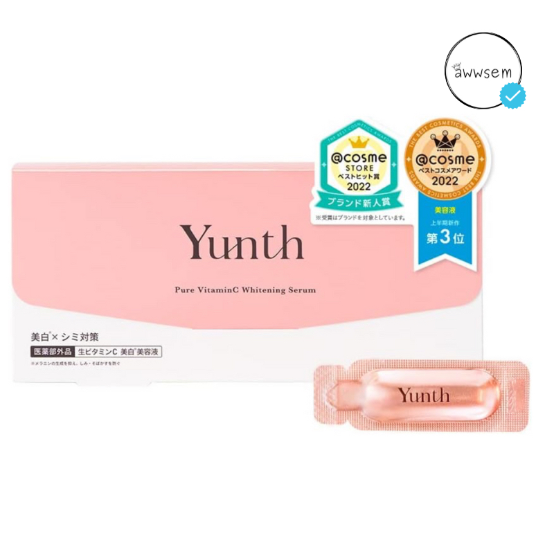 Jual Yunth Raw Vitamin C Whitening Serum 28 Pcs Original Japan | Shopee Indonesia