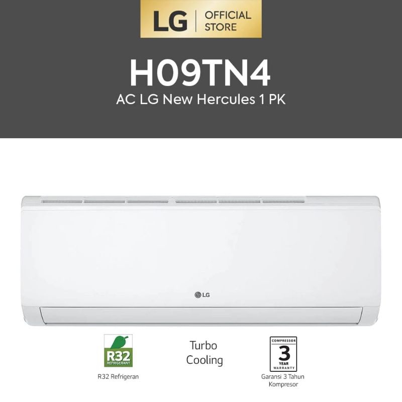 Jual AC LG New Hercules 1 PK - H09TN4 | Shopee Indonesia
