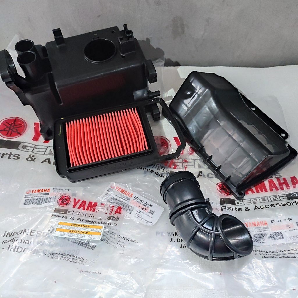 Jual BOX BOK FILTER UDARA SET MIO KARBU SPORTY SMILE ORI YGP TABUNG ...