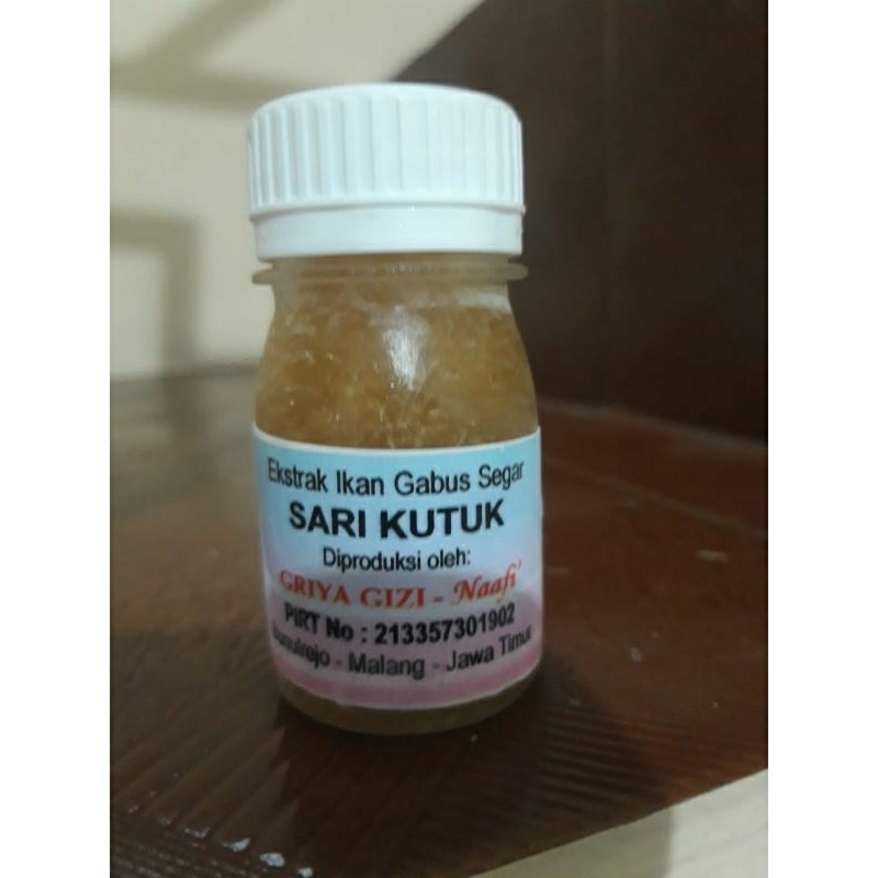 Jual Sari Ikan Kutuk/ sari Ikan gabus Murni ( Ekstrak Ikan Gabus Segar ...