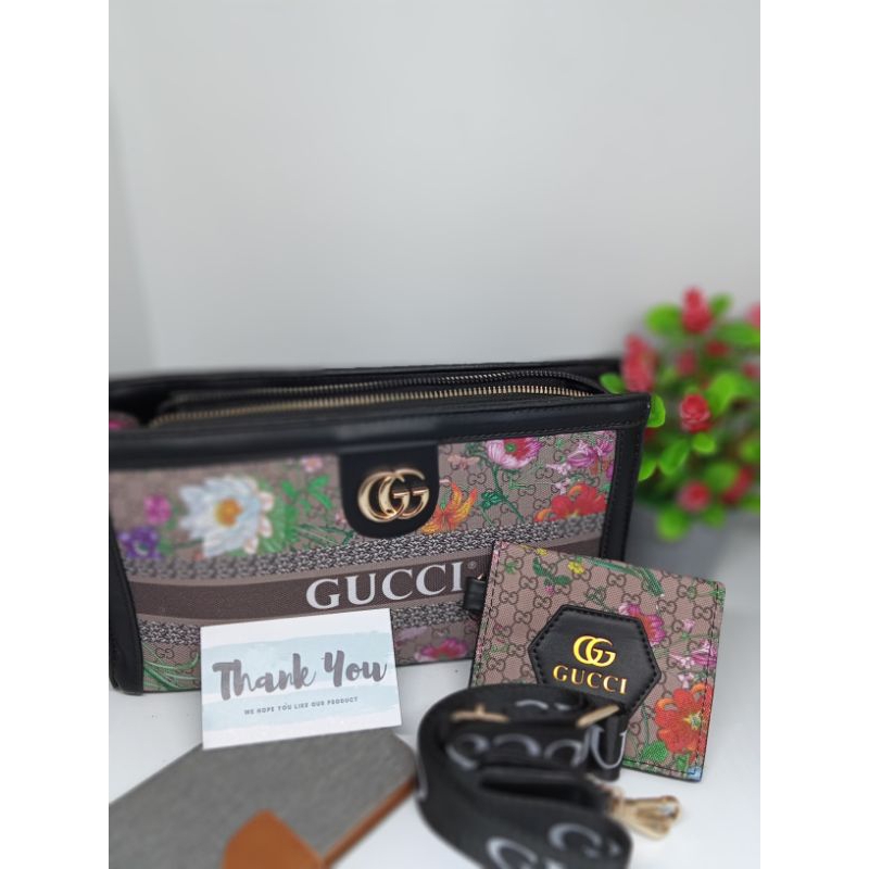 Jual Gucci Motif Bunga (import) | Shopee Indonesia