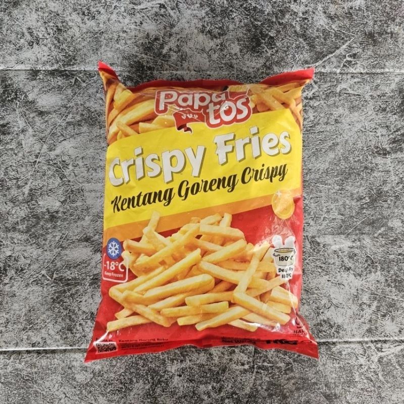 Jual Kentang papatos 1kg crispy fries | Shopee Indonesia