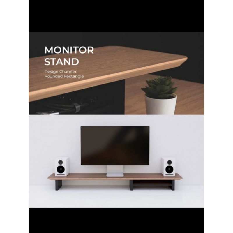 Jual Meja Monitor Stand Riser Meja Komputer & Leptop kekinian | Shopee ...