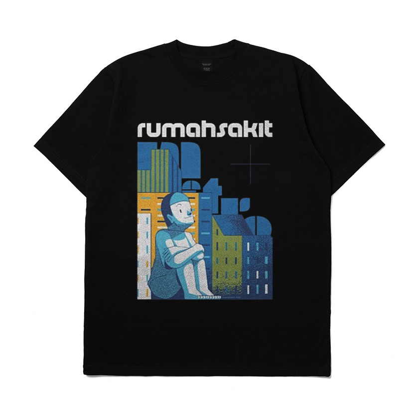 Jual T-Shirt Band Rumah Sakit Metro Black | Shopee Indonesia