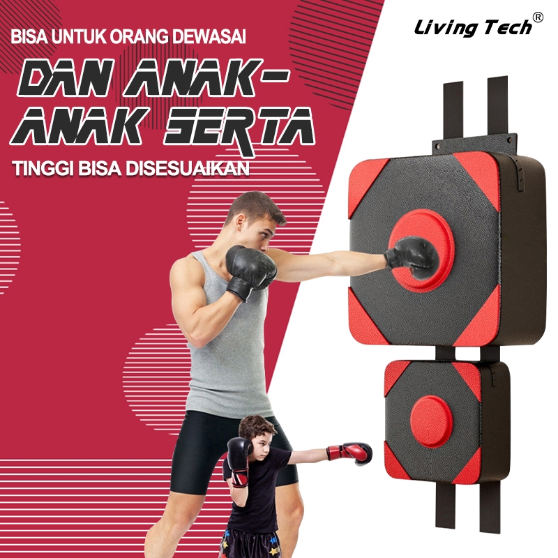 Jual Wall Pad Boxing / Punching Box Target Boxing/Alat Tinju Rumahan ...