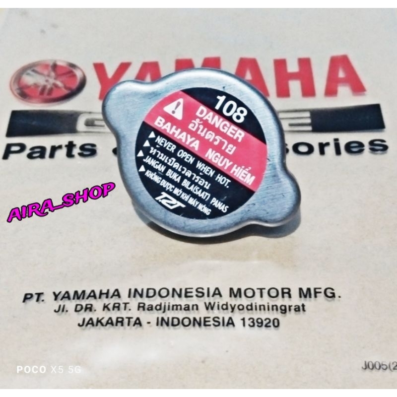 Jual Tutup radiator atas cap comp radiator Yamaha Vixion old Xeon MX ...