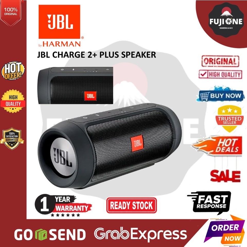 Jual Speaker JBL Portable Bluetooth Charge 2 Plus JBL CHARGE 2 Plus ...