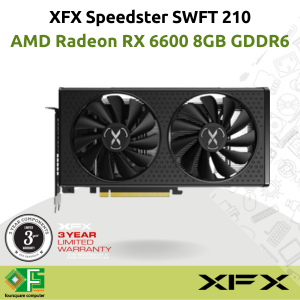Jual VGA XFX Speedster SWFT 210 AMD Radeon RX 6600 8GB GDDR6 128Bit Resmi | Shopee Indonesia