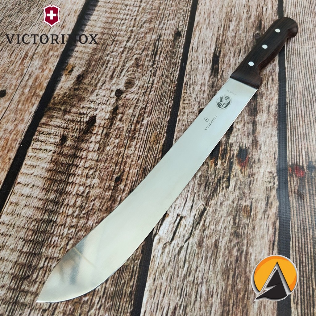 Jual Butcher knife pisau sembelih victorinox 36 cm gagang kayu original ...