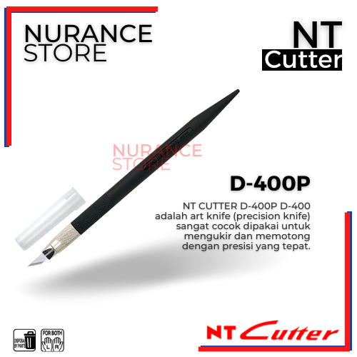Jual NT CUTTER D-400P D-400 ART KNIFE ORIGINAL JAPAN | Shopee Indonesia