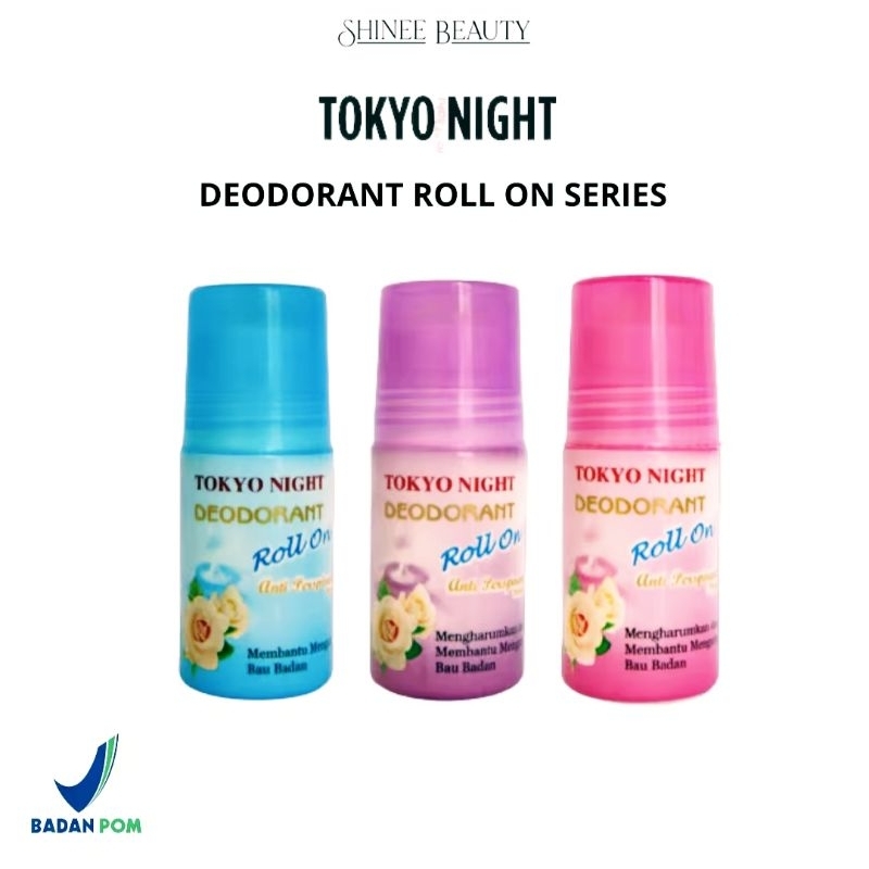 Jual Tokyo Night Deodorant Rol On Anti Perspirant 50 ml | Shopee Indonesia