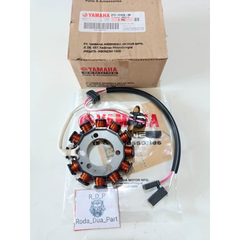Jual Spull Assy stator Yamaha Jupiter MX king 150 Xabre Vixion NVA kode part(2PV) | Shopee Indonesia