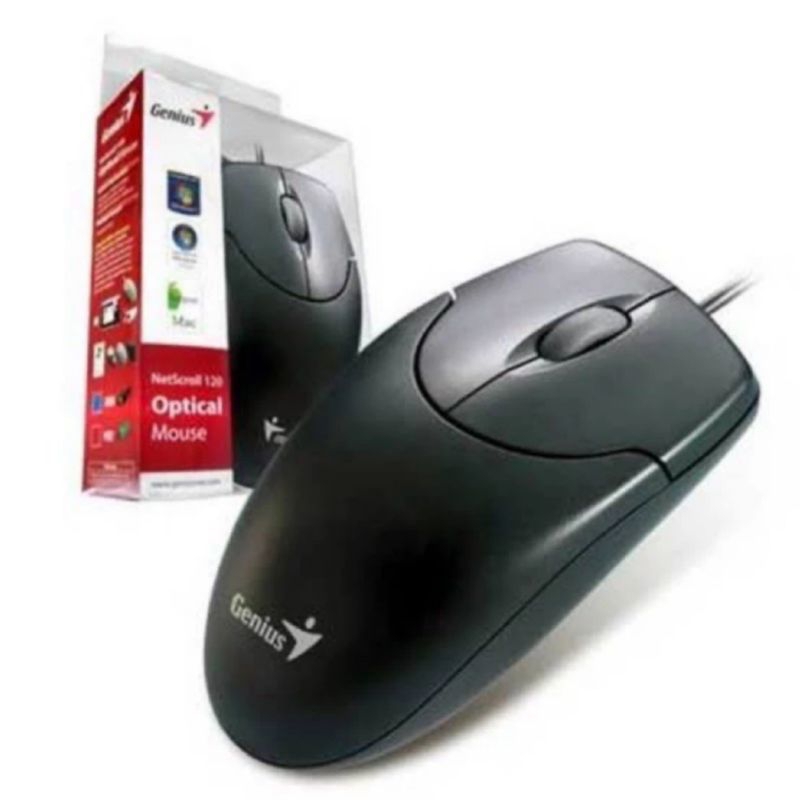 Jual Mouse Genius USB NetScroll 120 | Shopee Indonesia