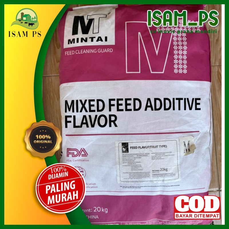 Jual Mintai feed flavour ternak 2kg (aroma vanila pakan ternak ...