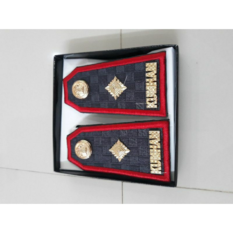 Jual Pangkat PDU KUMHAM 3d lis merah | Shopee Indonesia