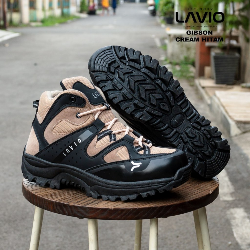 Jual Sepatu Septi Pria Ujung Besi Safety Boot Original Lavio Gibson ...