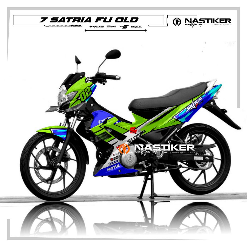 Jual Decal KIT SATRIA FU OLD - DECAL SATRIA FU BARONG FULBODY custom ...