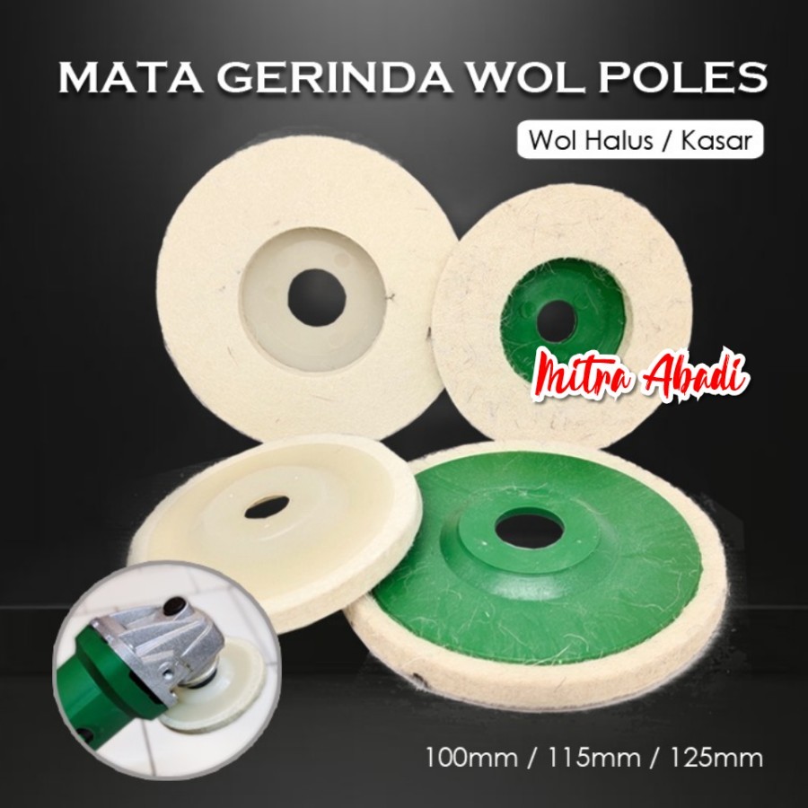 Jual Mata Gerinda Wol Halus Kasar Poles | Shopee Indonesia