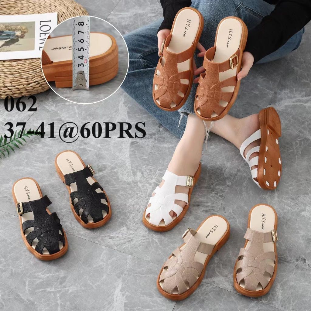 Jual Sandal Jelly Wanita Terbaru/Sendal Selop HYS 062/Sendal Flat Karet ...