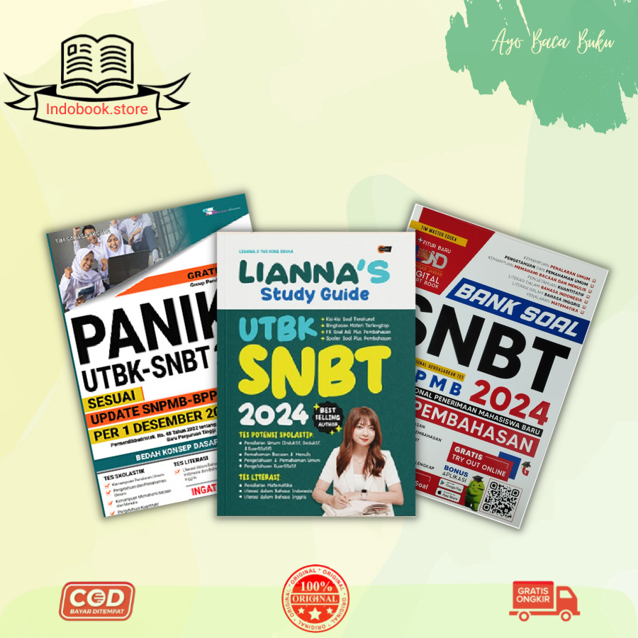 Jual Study Guide UTBK SNBT 2024/PANIK UTBK SNBT UPDATE SNPM / BANK SOAL SNBT SNPMB 2024 | Shopee ...
