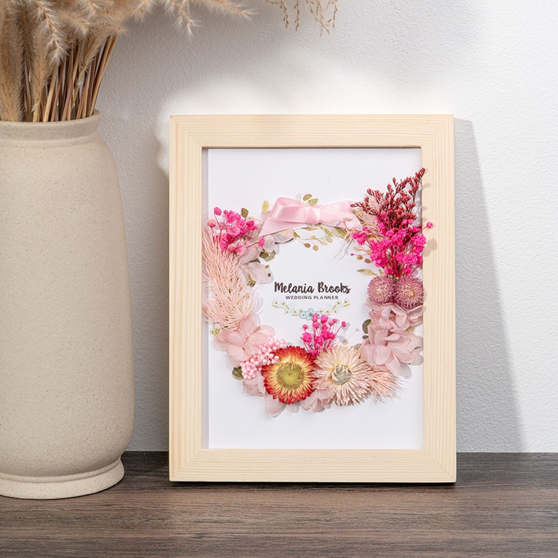 Jual Bingkai Frame Bunga Kering DIY Kerajinan Tangan Hiasan Rumah ...