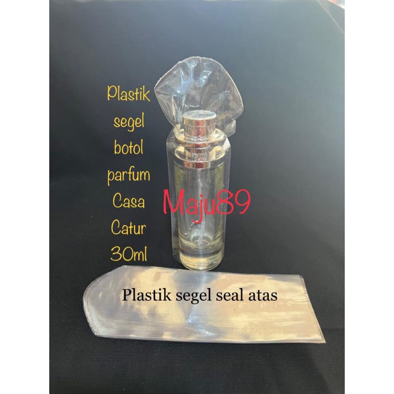 Jual Plastik segel botol Parfum Casa Catur 30ml seal atas | Shopee ...