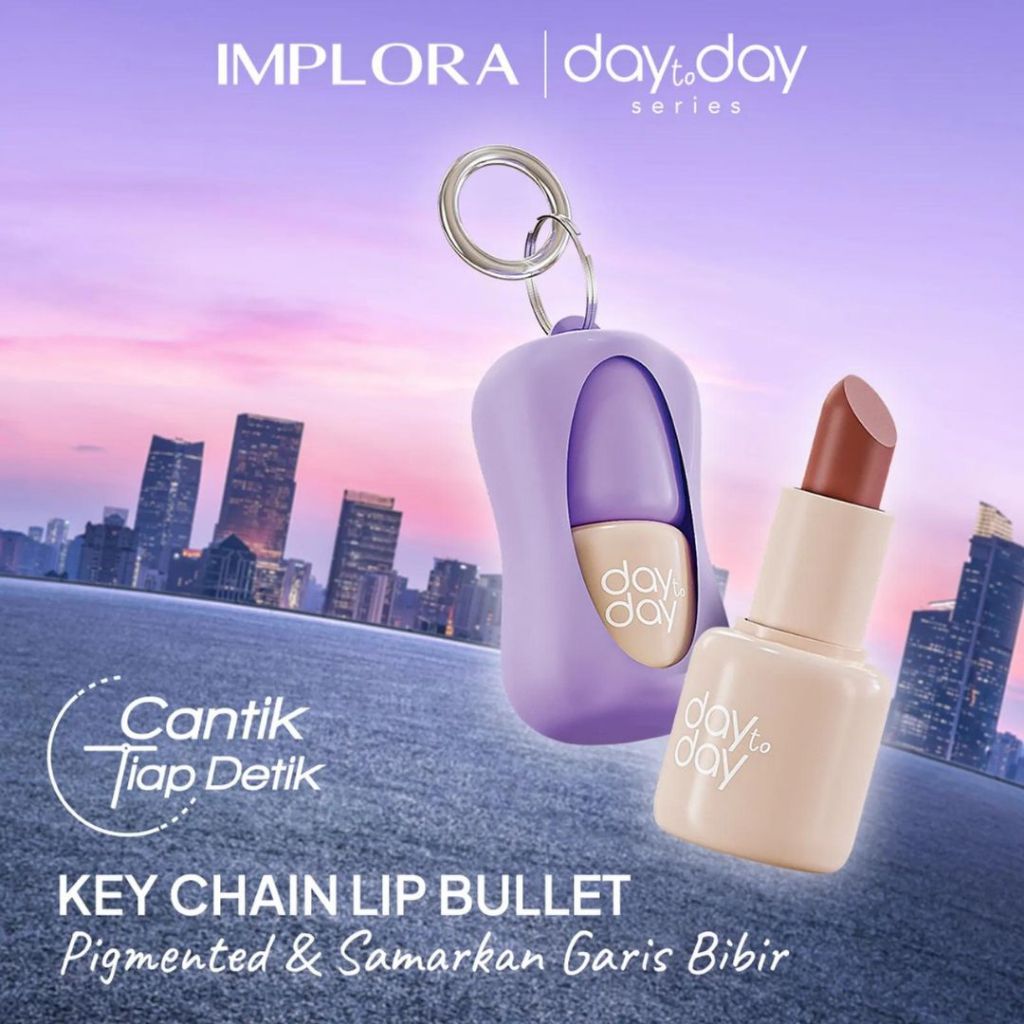 Jual IMPLORA DAY TO DAY KEY-CHAIN LIP BULLET 1,5GR | Shopee Indonesia